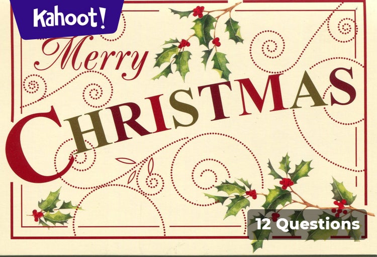 English Christmas - Kahoot! Quiz