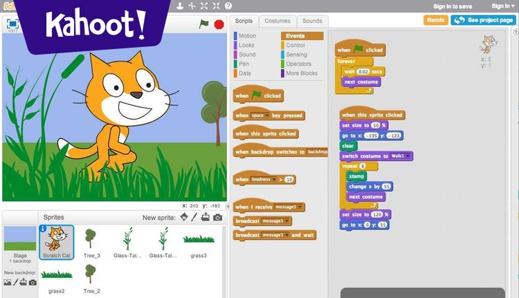 Scratch, Minecraft and Coca Cola quiz - Kahoot! Quiz