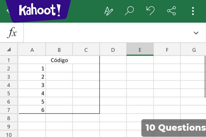 Excel Básico - Kahoot! Quiz