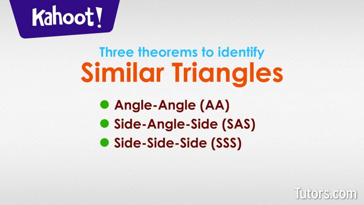 Dilation & Symmetry Kahoot! 7-5a Geometry P.7 Similarity rules for ...