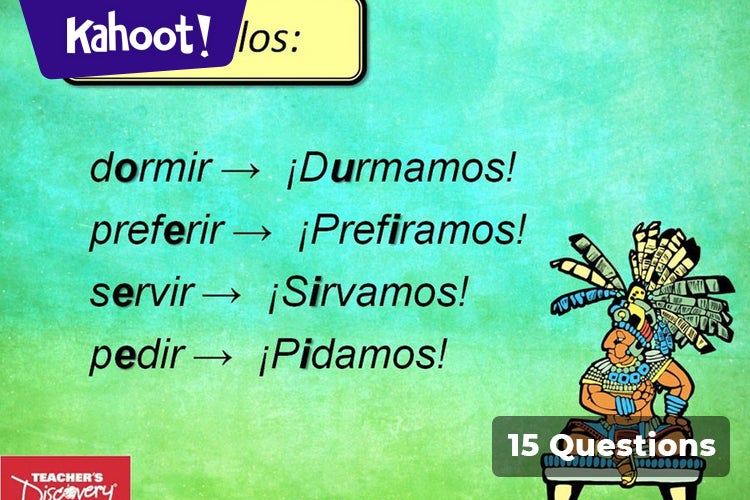 Nosotros Commands - Kahoot! Quiz
