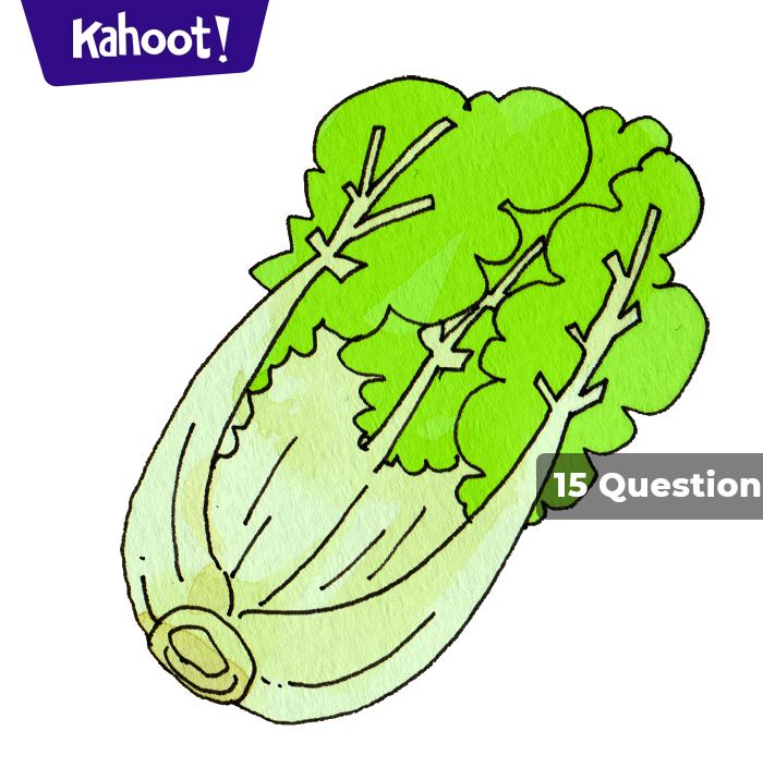 Elementary (vegetables, fruits, fruits) - Kahoot! Quiz