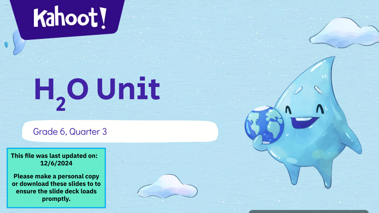 Lesson 3 - Kahoot! Quiz