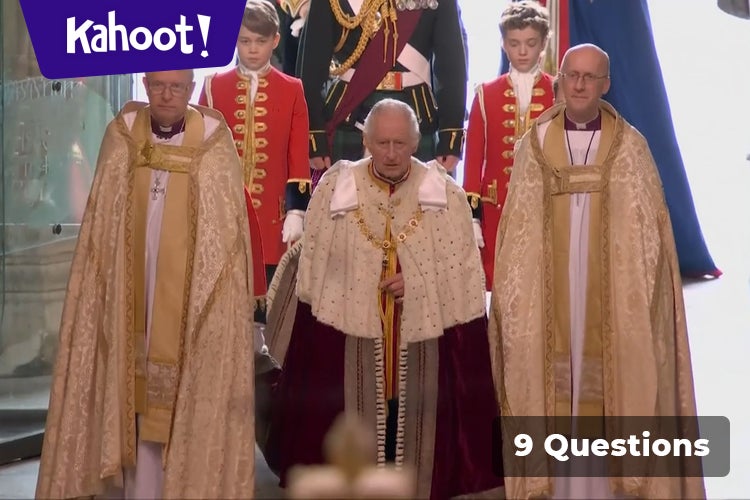 Tv2 Skole: King Charles III - Coronation day - Kahoot! Quiz