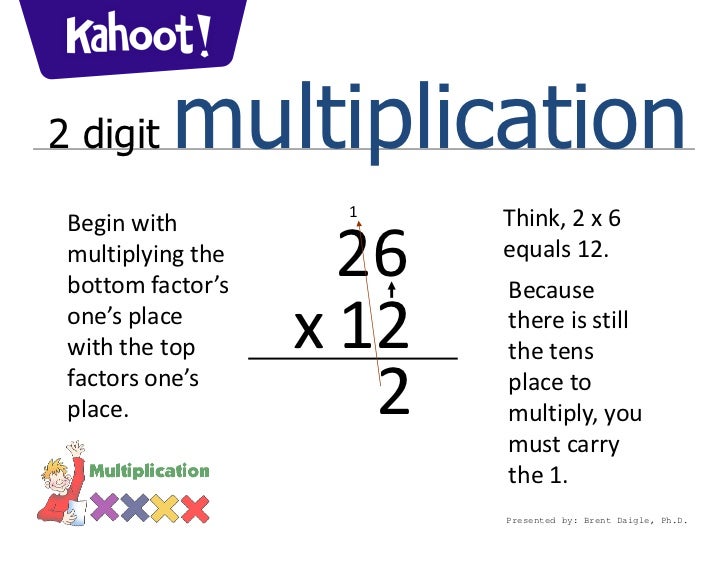 Multiplication - Kahoot! Quiz