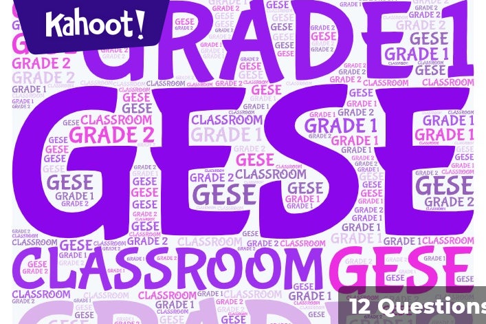 CLASSROOM OBJECTS GESE 1-2 - Kahoot! Quiz