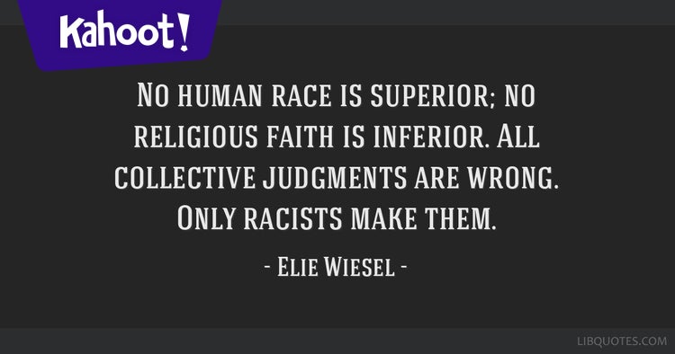 Introduction to The Holocaust parts 1-3 - Kahoot! Quiz