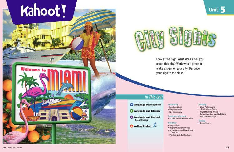 Fundamentals, Volume 1, Unit 5: City Sights - Kahoot! Quiz