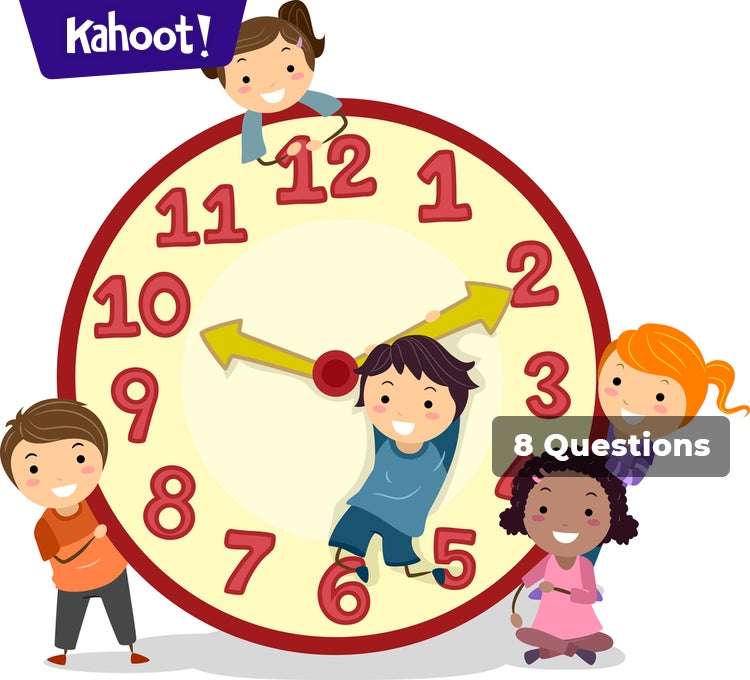 1ST GRADE Telling Time to the Nearest Hour & Half Hour - Kahoot! Quiz