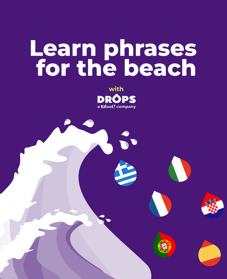 A day at the beach – learn summer vocabulary - Kahoot! Course