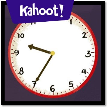 Telling time to 5 minutes - Kahoot! Quiz