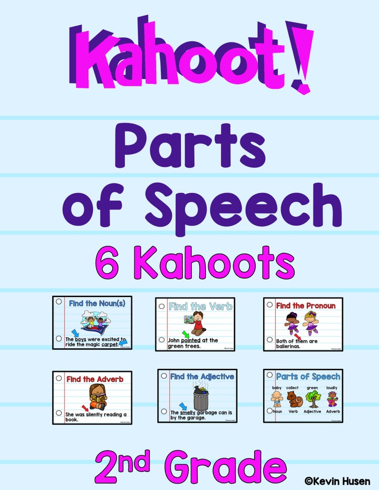 Parts of Speech for 2nd Grade (Language Arts Second Grade) - Kahoot! Course