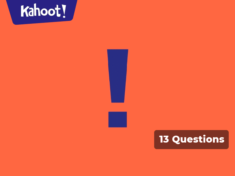 Punctuation Marks in English - Kahoot! Quiz
