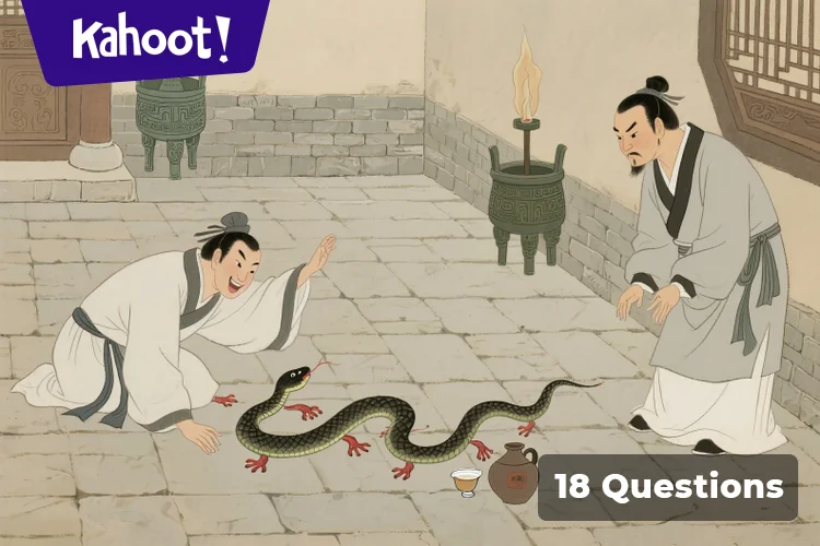 Draw a Snake... with Feet? - 画蛇添足 - Chinese Idioms 成语 - Kahoot! Quiz