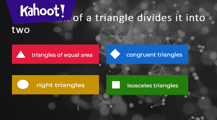Areas of Parallelograms and triangles(chapter 9)) - Kahoot! Quiz