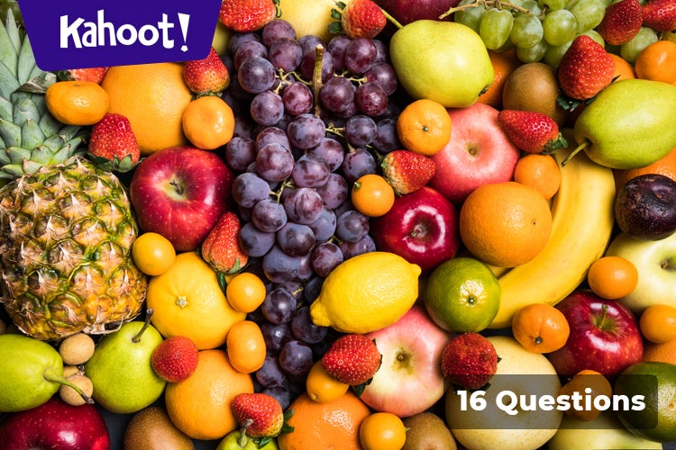 Fruits - Kahoot! Quiz