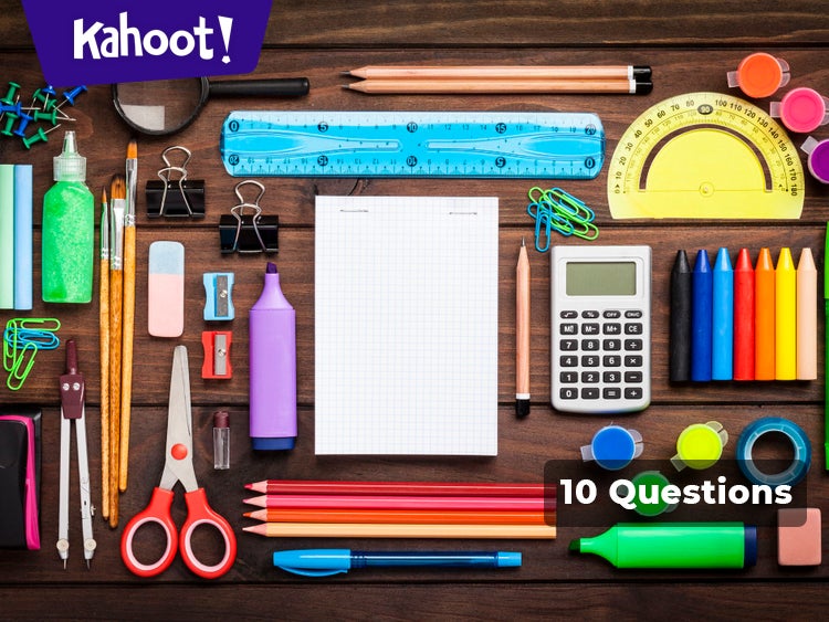 La escuela (school supplies) - Kahoot! Quiz