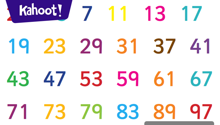 Numbers - Kahoot! Quiz