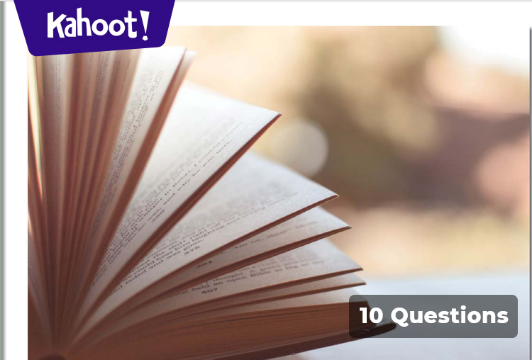 Γ'4 Book Thief: Writing Part - Kahoot! Quiz
