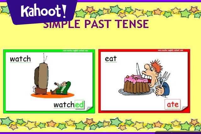 Past tense of verbs - Kahoot! Quiz
