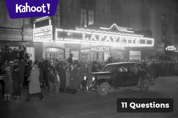 El renacimiento de Harlem - Kahoot! Quiz