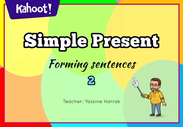 Simple present - Forming sentences (2) - Kahoot! Quiz