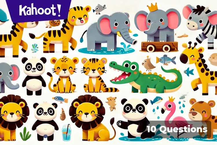 Wild animals - Kahoot! Quiz
