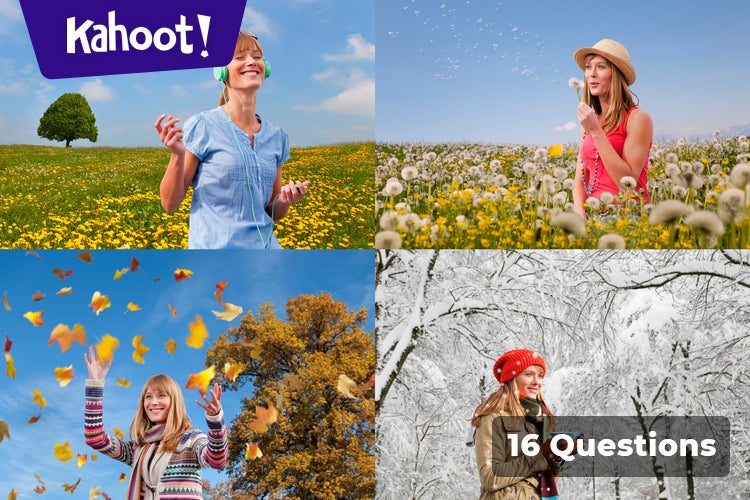 Duplicate of Weather, Seasons & Clothes - Kahoot! Quiz