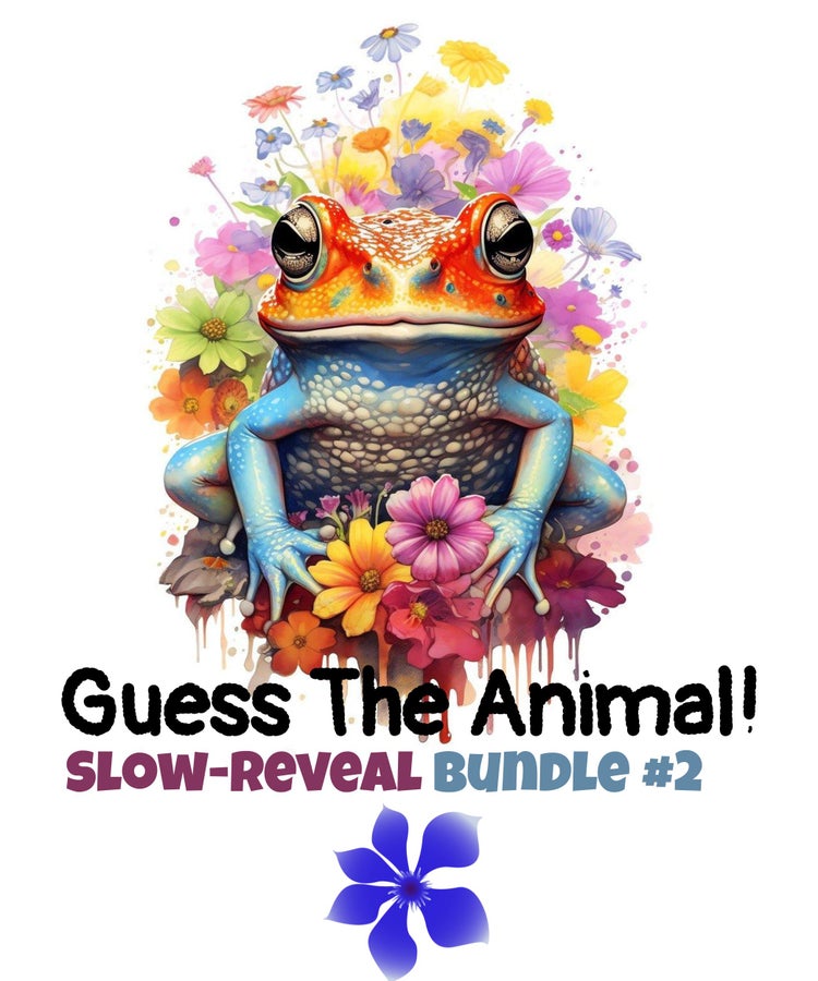 Guess The Animal Slow-Reveal! BUNDLE #2 - Kahoot! Course