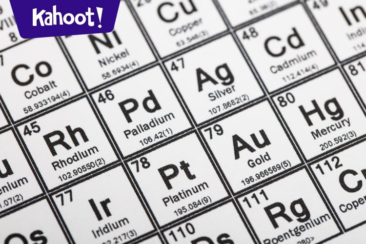 Learning about Elements - Kahoot! Quiz