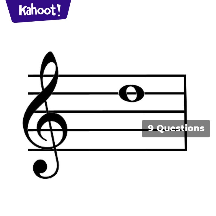Treble Clef Notes - Kahoot! Quiz