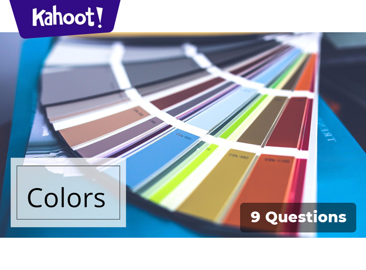 Colors - Kahoot! Quiz