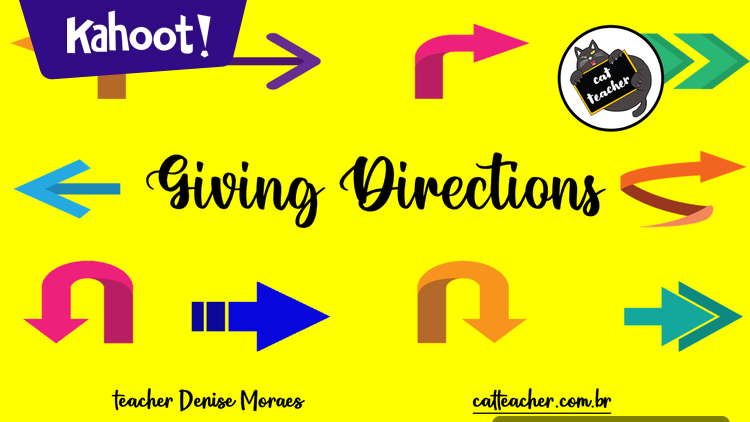 Giving directions 1 - Kahoot! Quiz