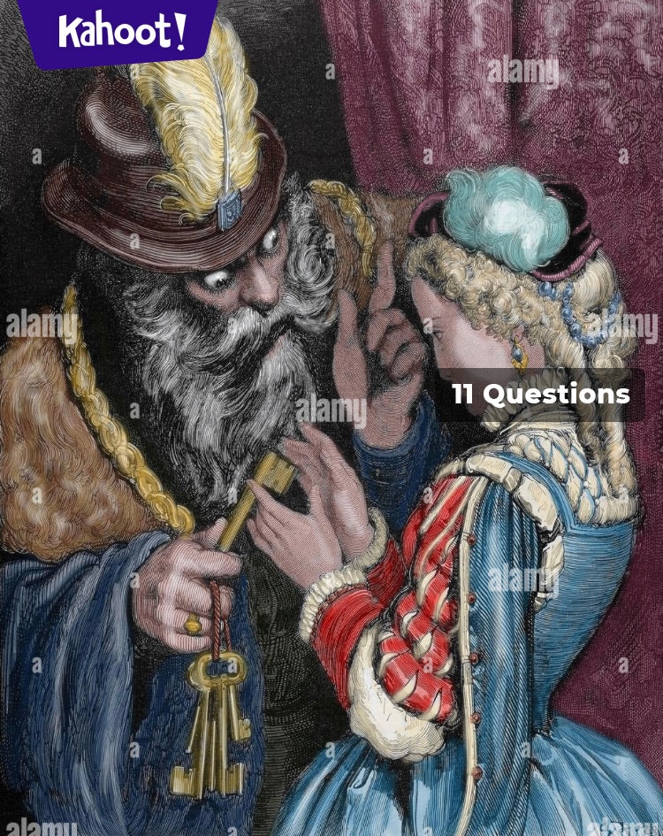 QCM sur la Barbe Bleue de Charles Perrault - Kahoot! Quiz