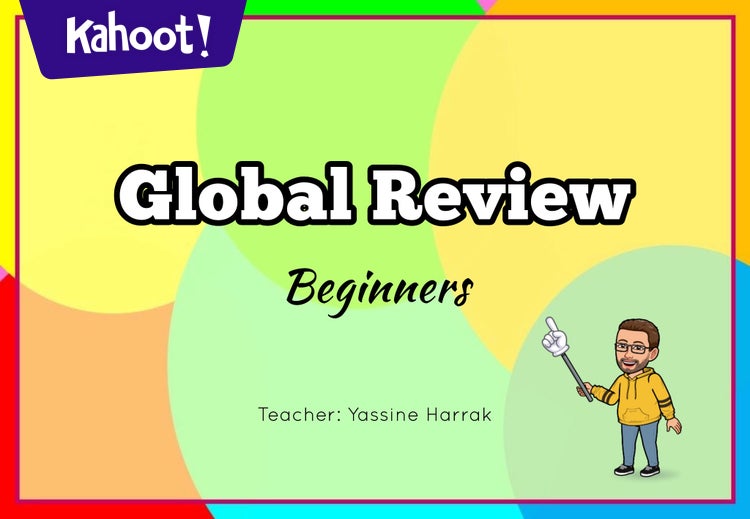 Global Review 3 - Kahoot! Quiz