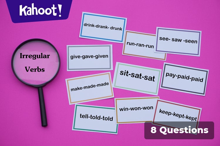 Irregular verbs - Kahoot! Quiz
