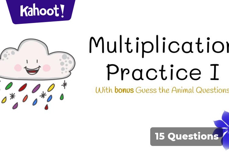 Multiplication & Animals I - Kahoot! Quiz