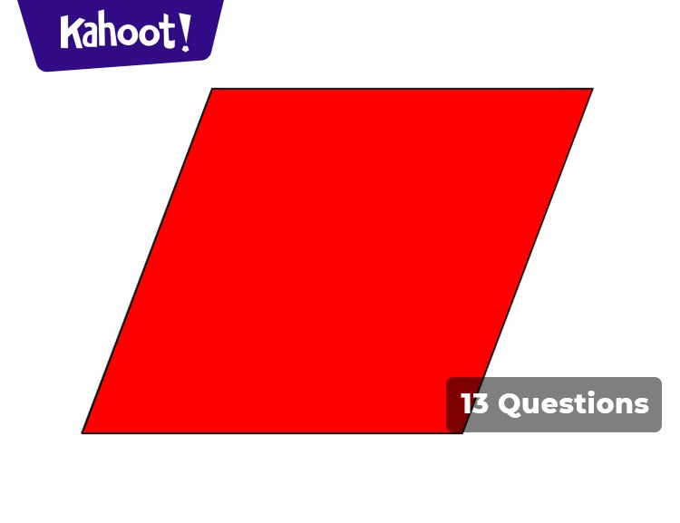 Quadrilateral shapes - Kahoot! Quiz