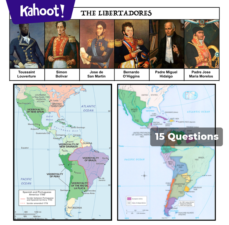Duplicate of Latin American Independence - Kahoot! Quiz