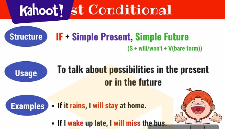 First Conditional - Kahoot! Quiz