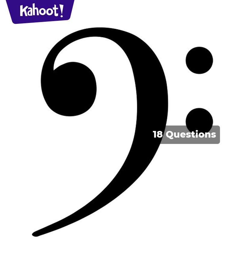 Bass Clef Notes - Kahoot! Quiz