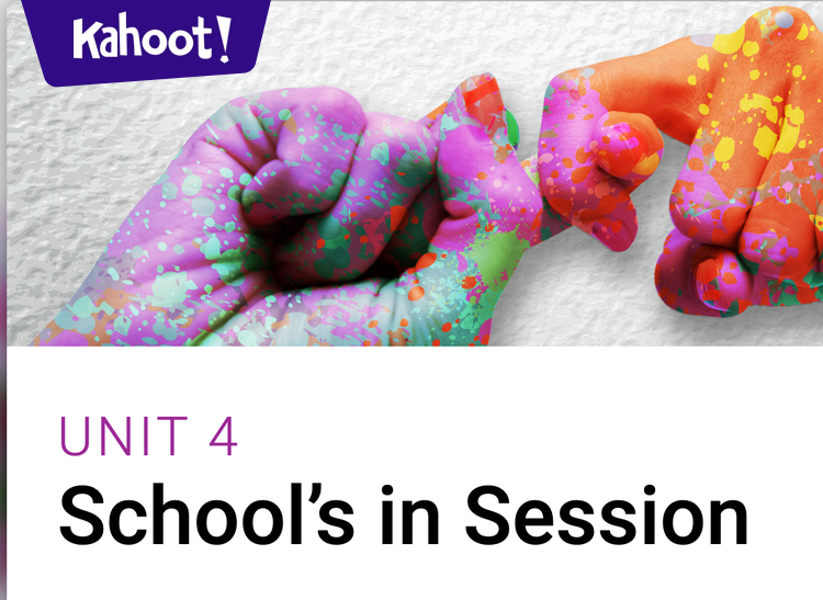 Unit 4 Lesson 2 - Kahoot! Quiz