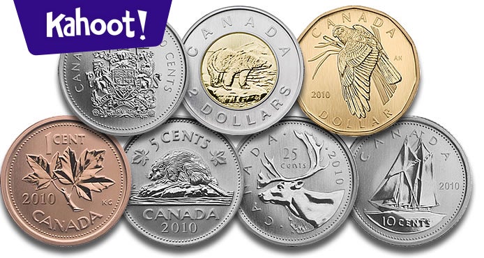 Counting Canadian Money - All Coins (MAT2LL) - Kahoot! Quiz
