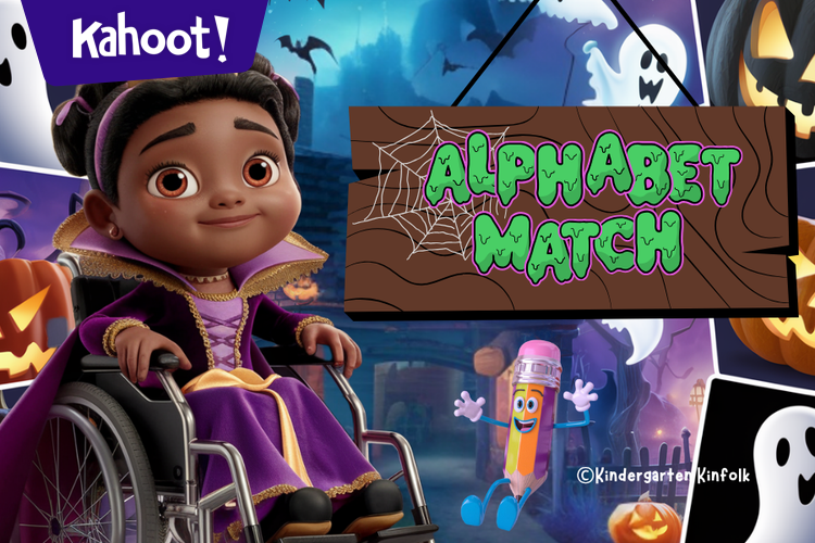 Spooky Halloween Alphabet Match (Kindergarten Reading Kahoot!) - Kahoot ...