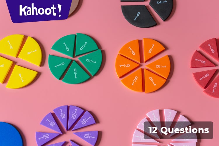 Fractions (Add & Multiply) - Kahoot! Quiz