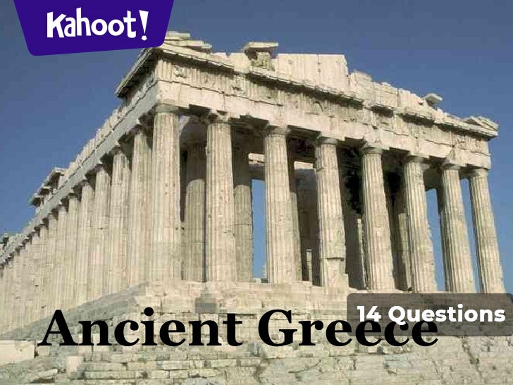 World History Review: Ancient Greece A - Kahoot! Quiz