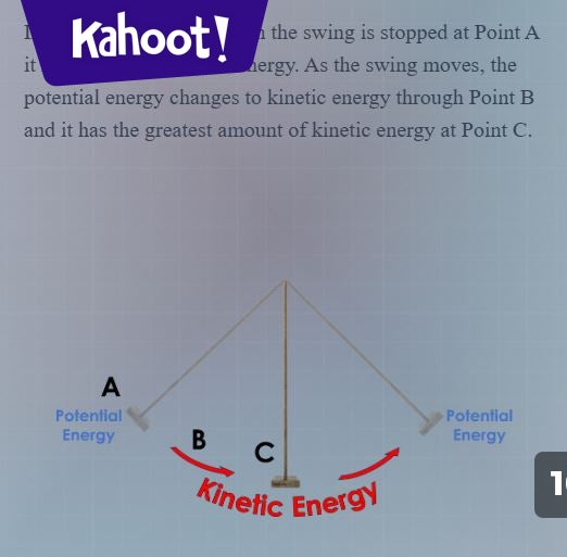 Unit Review - Energy - Kahoot! Quiz