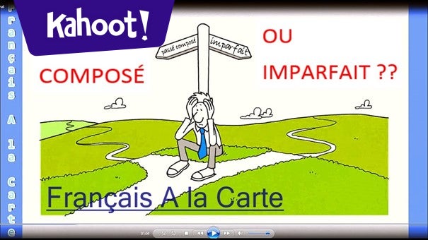 Imparfait et ou le passé composé? - Kahoot! Quiz