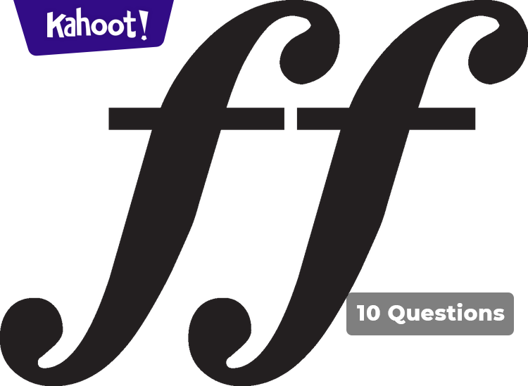 musical terms and symbols - Kahoot! Quiz