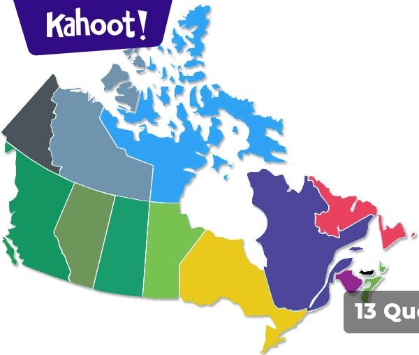 Canadian Provinces & Territories - Kahoot! Quiz